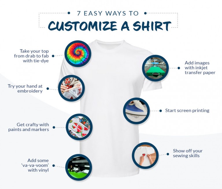 How to Design T-Shirts: 7 Easy Ways to Customize a Shirt | The Adair Group